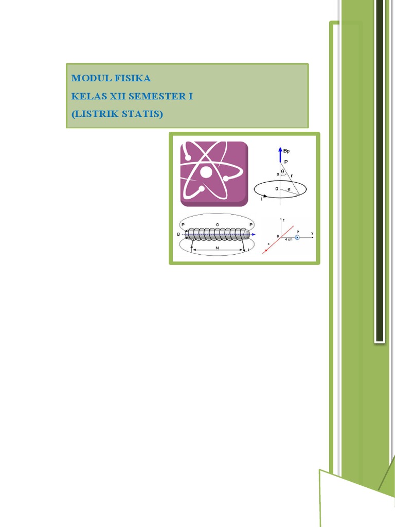 Modul Listrik Statis Kelas XII | PDF
