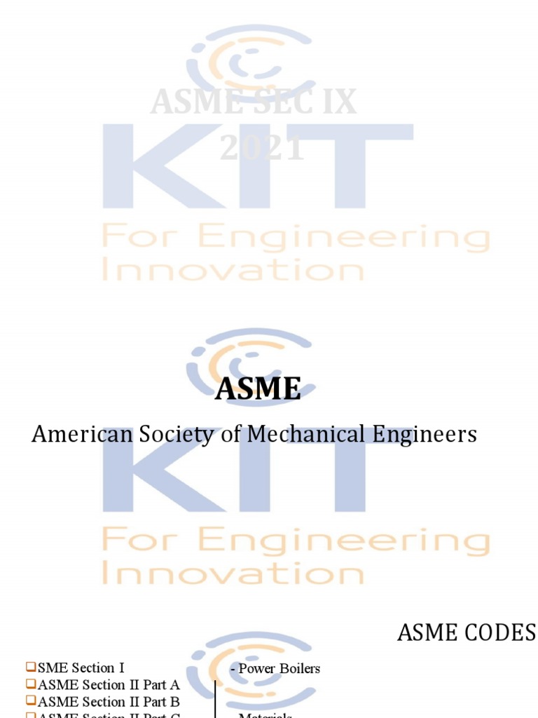 ASME Section IX: Welder Qualification Guide | PDF | Construction | Welding