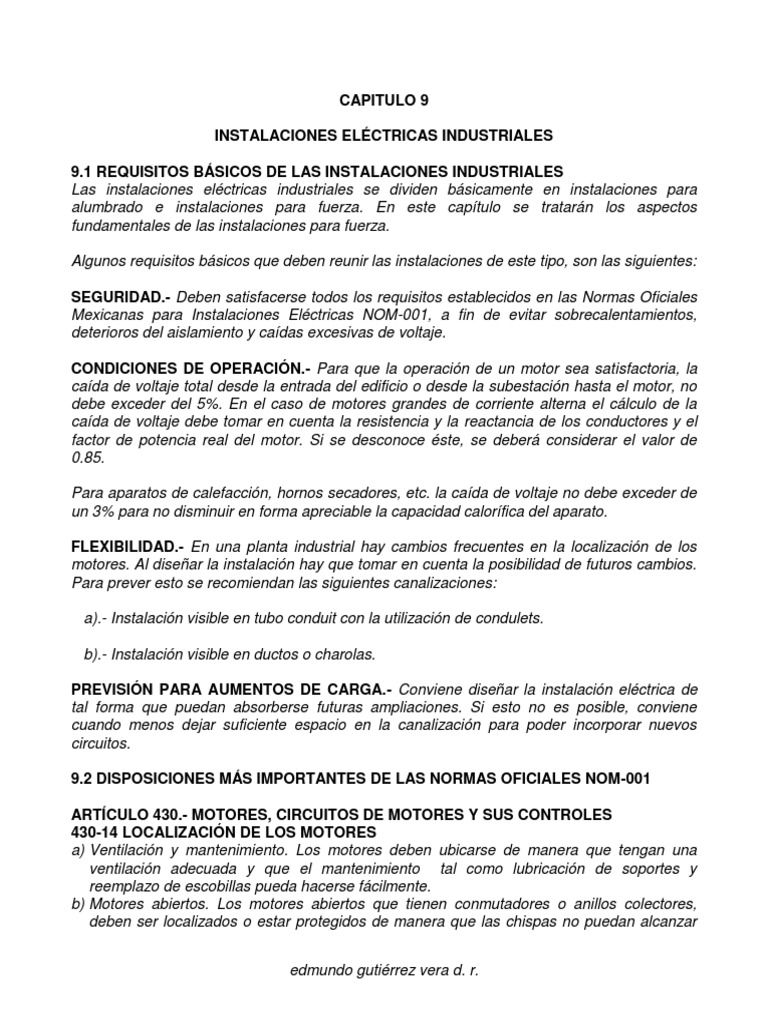 Capitulo 9 Norma NEC 2011 (Conductores) | PDF