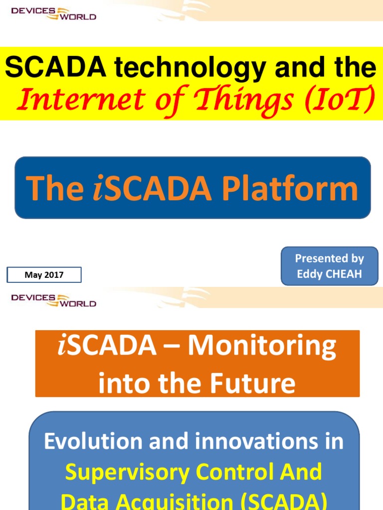 L4-iSCADA Technology and The IoT-by-E Cheah | PDF | Internet Protocols ...
