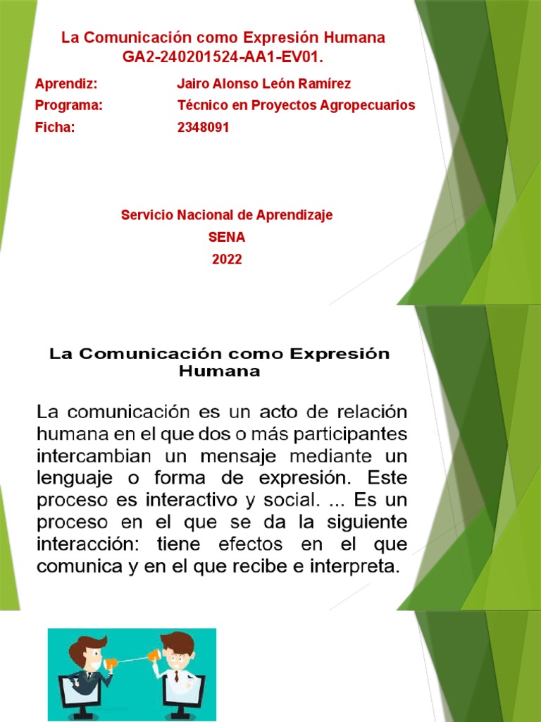 La Comunicación Como Expresión Humana | PDF