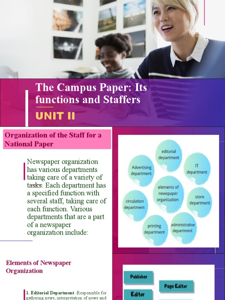 Functions and Structure of Campus Papers | PDF