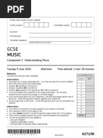 Gcse English Language Exam Paper | PDF | Writers | Writing