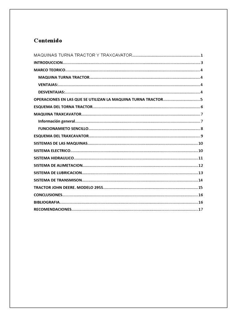 Maquina Turna Tractor y Traxcabadora | PDF | Agricultura | Tractor