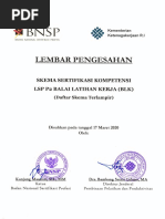 Contoh Sertifikat BNSP | PDF