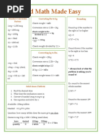 Clexane Dosage Calculation by Weight | PDF