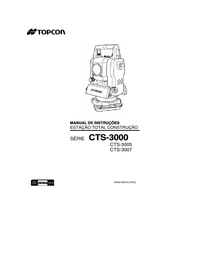 Manual Da Topcon CTS-3000 | PDF | Relâmpago | Incêndios