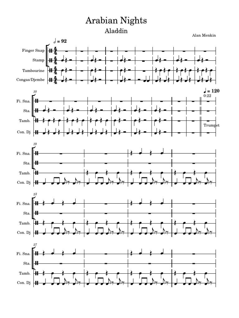 Arabian Nights:Aladdin | PDF