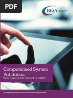 Computerised System GXP Assessment | PDF | Application Software | Software