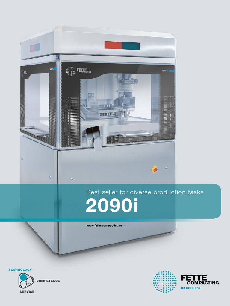 2090i Fette | PDF | Tablet (Pharmacy) | Computing