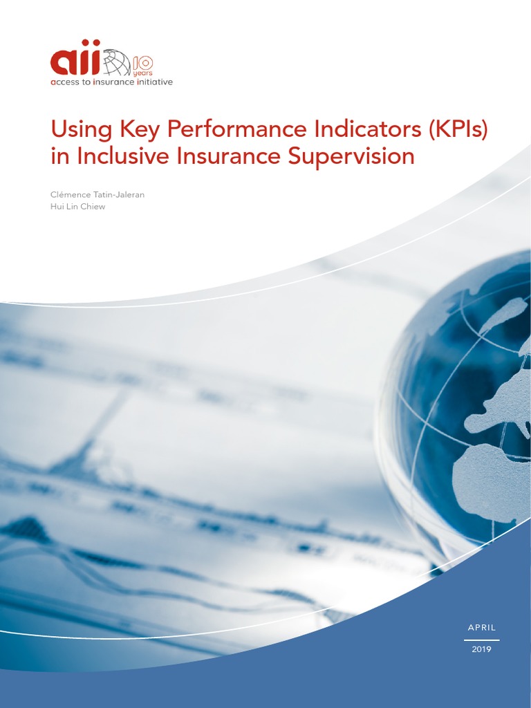 Using Key Performance Indicators (Kpis) in Inclusive Insurance ...