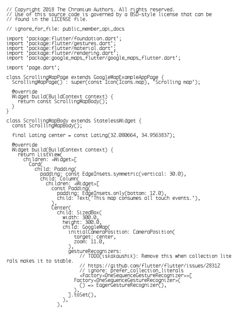 Scrolling Map - Dart | PDF | System Software | Intellectual Works