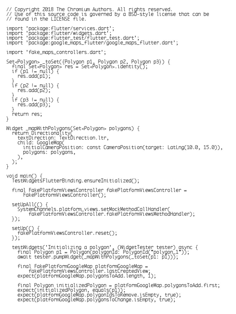 Polygon Updates Test - Dart | PDF | Software | Software Engineering