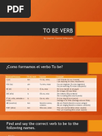 Tabla Verbo To Be | PDF