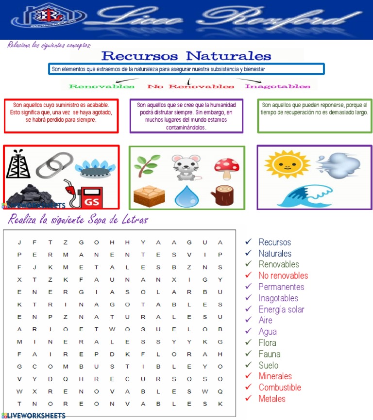 Sopa De Letras Sobre El Suelo