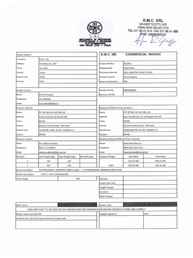 Relatorio Eletromandril RMC - Comau 1gz | PDF
