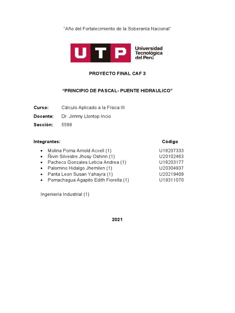 Proyecto Caf 3 | PDF