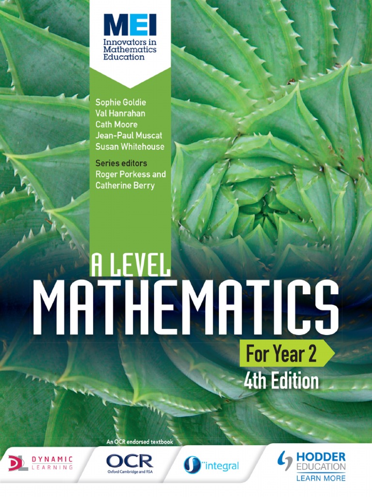 MEI A Level Maths Year 2 4th Edition | PDF | Trigonometric Functions ...
