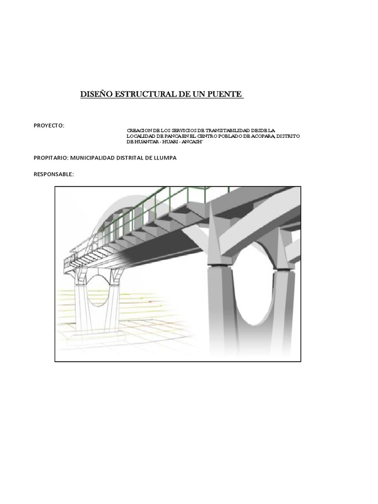 Diseno De Puentes Losa Pdf Ingeniero Civil Ingeniería Estructural