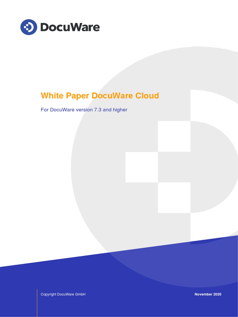 Whitepaper - DocuWare Cloud | PDF | Cloud Computing | Transport Layer Security