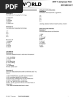 Answer Key Index: Upper Intermediate | PDF | Linguistics