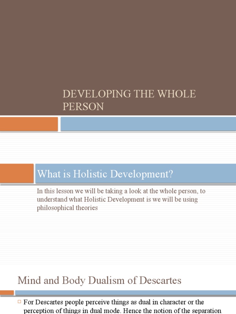 Holistic Development Explained | PDF | Emotions | Affect (Psychology)