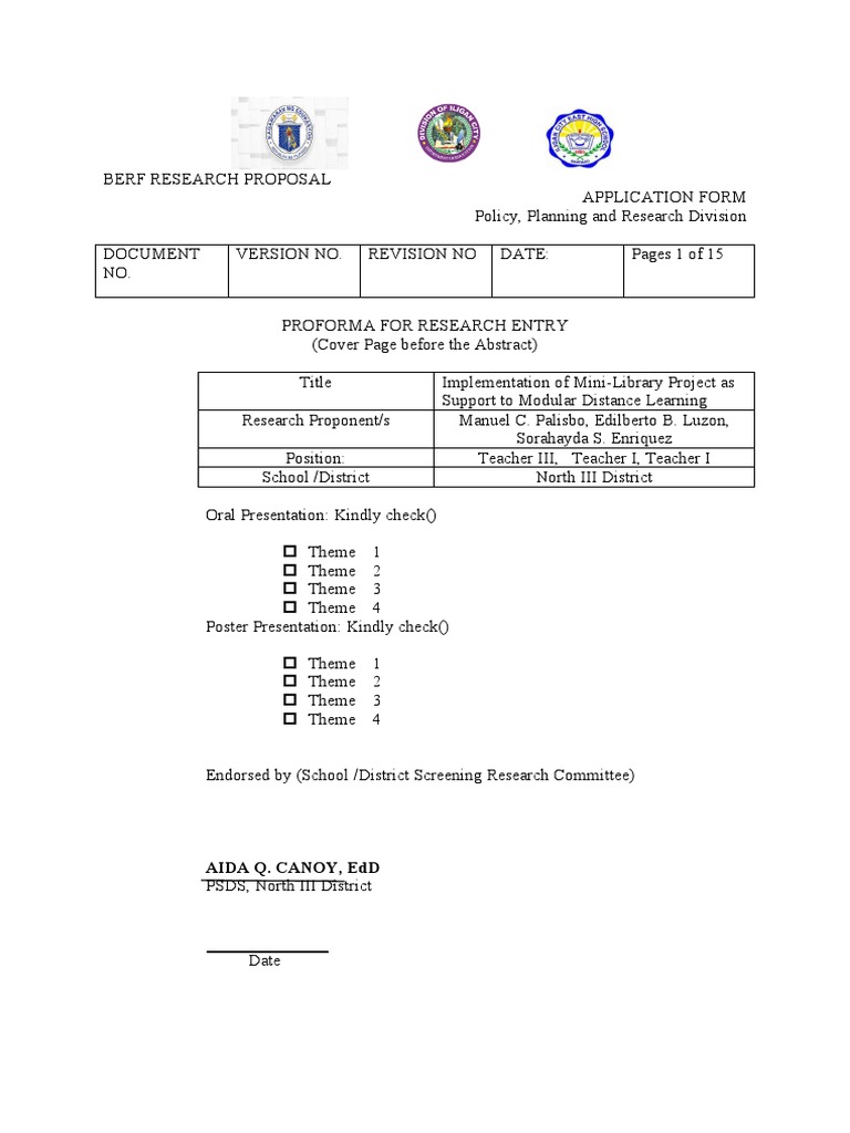 Implementation of Mini-Library Project As Related To The Performance of ...