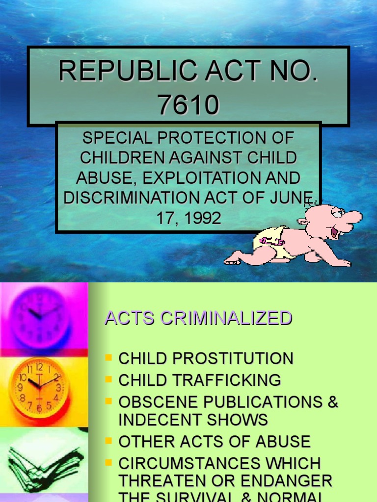 Child Protection Act Overview | PDF | Legal Guardian | Child Abuse