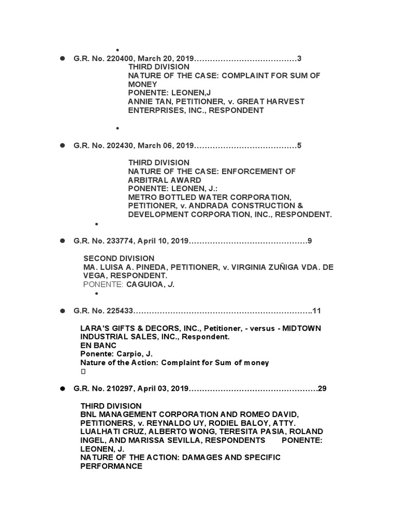 Civil Law Case Digest 1 | PDF