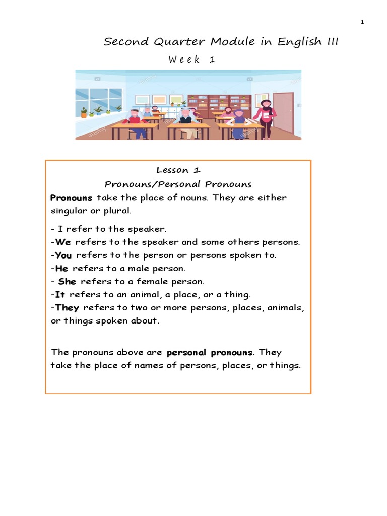 English 3 Second Quarter Modules | PDF