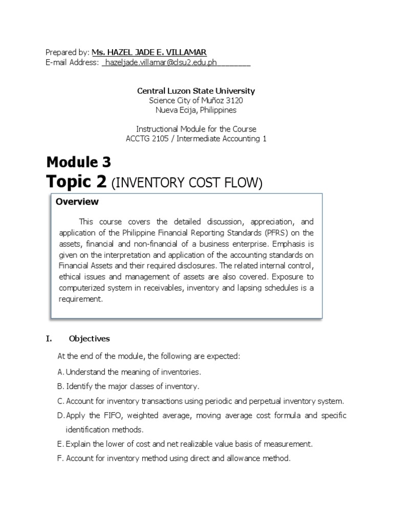 Inventory Cost Flow Methods Explained | PDF | Cost Of Goods Sold ...