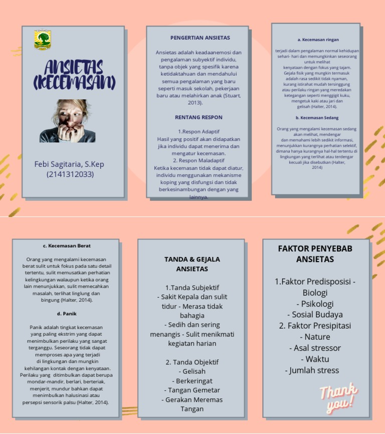 Leaflet Ansietas. | PDF