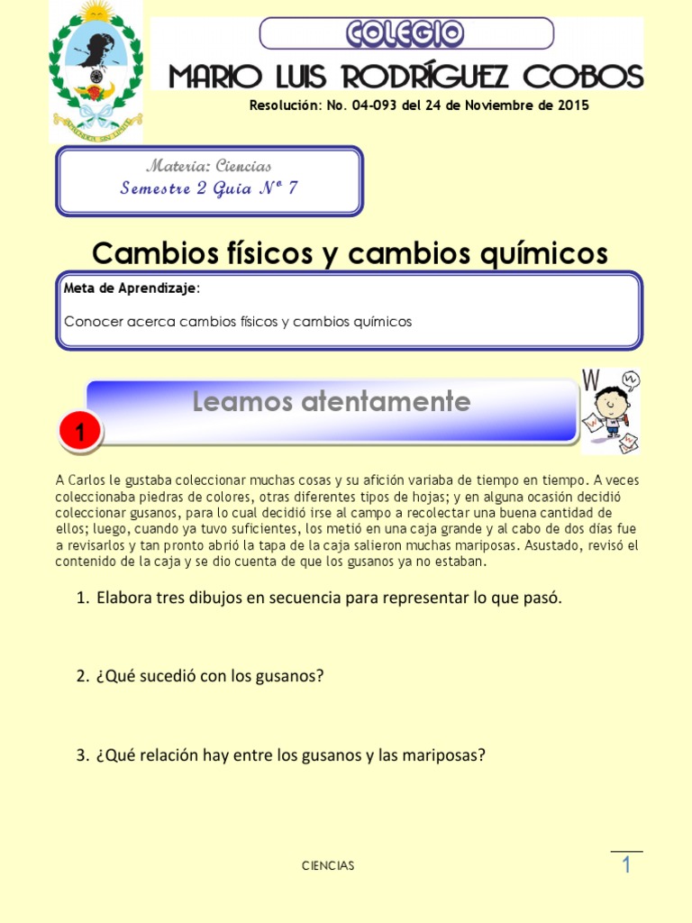 Cambios físicos y químicos: comprendiendo las transformaciones de la ...