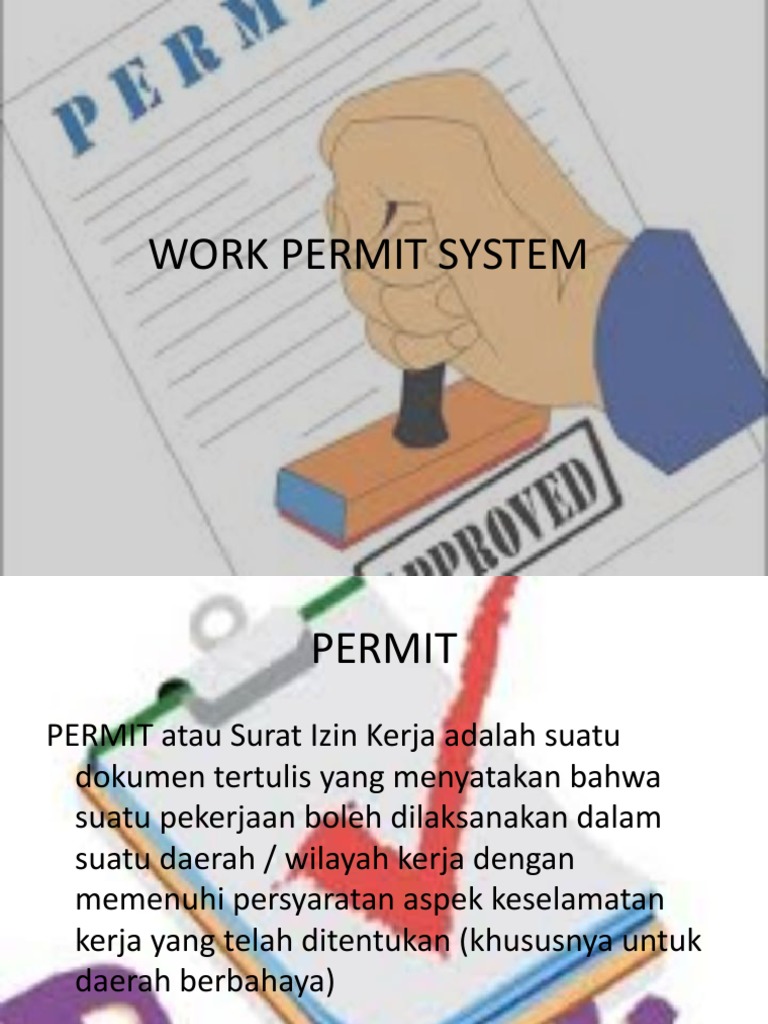 SISTEM IZIN KERJA: MENGATUR KESELAMATAN DAN KERJA YANG AMAN | PDF