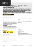 Tds Shell Rimula r3 MV 15w-40 | PDF | Motor Oil