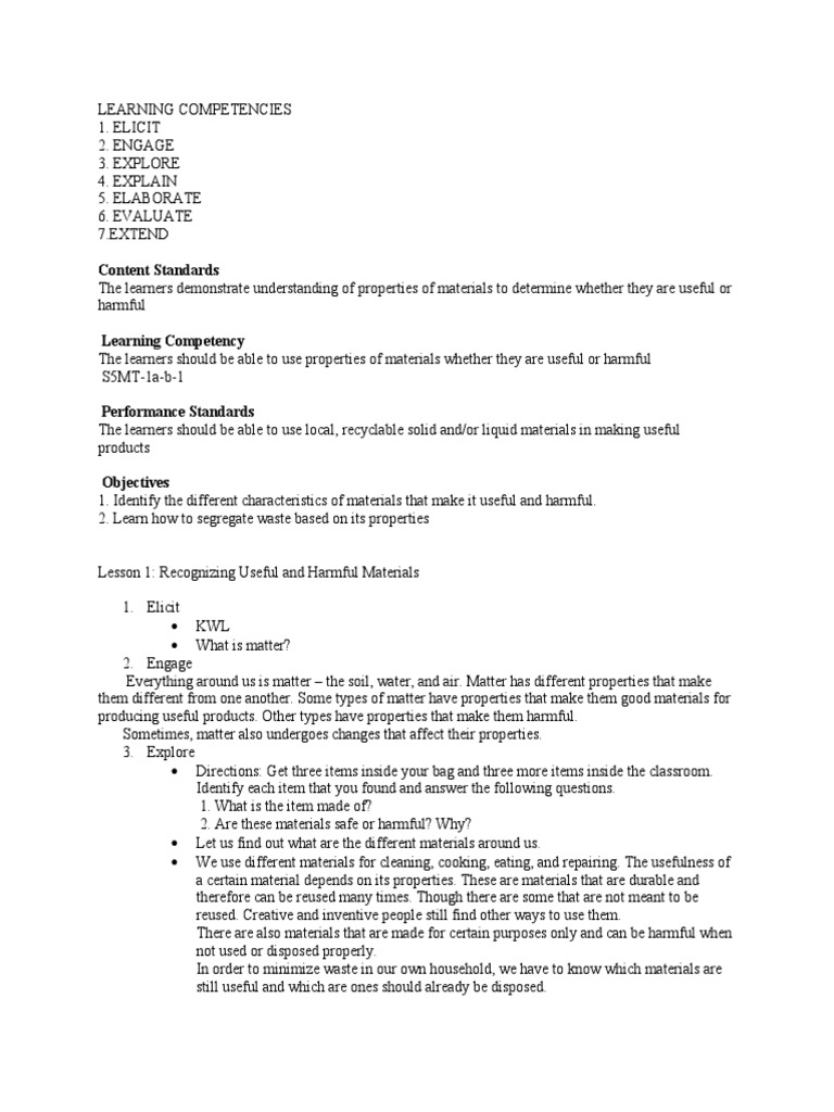 The Seven "E" Teaching Model., Science Scope, 1997 - ERIC | PDF ...