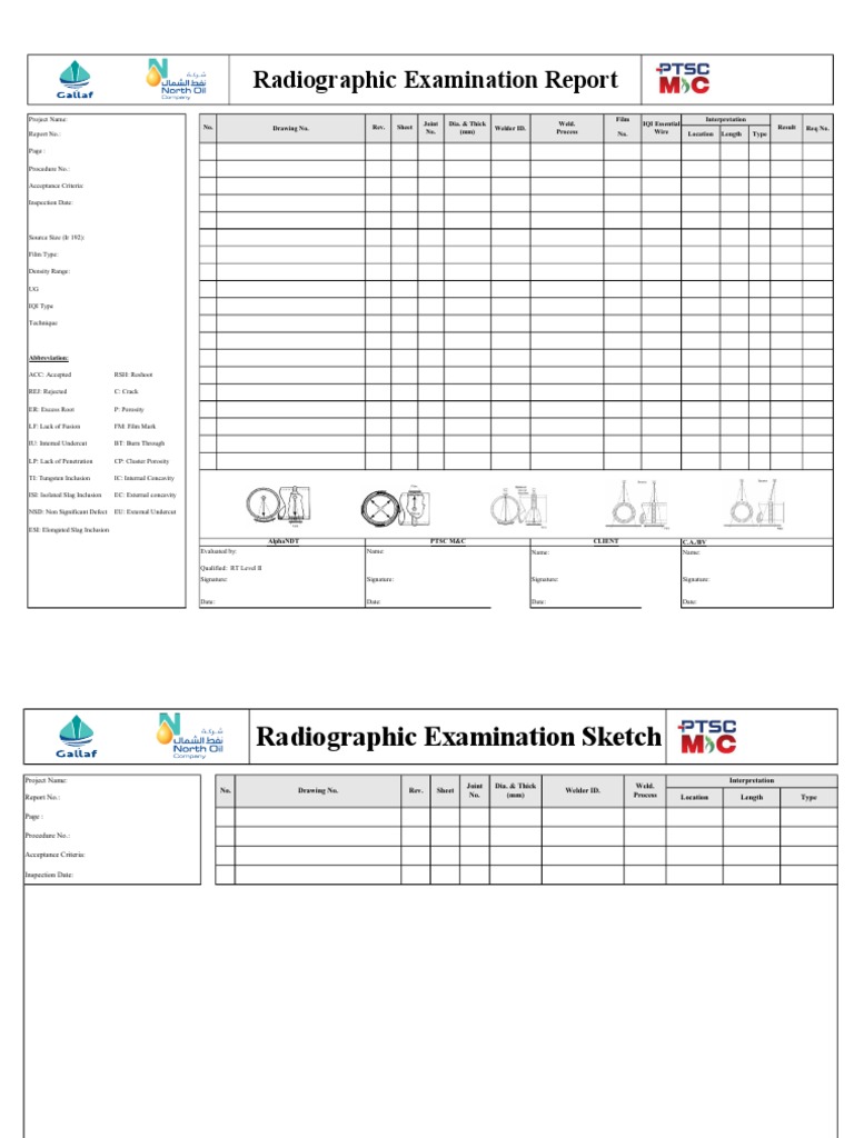 NDT Report | PDF | Construction | Welding
