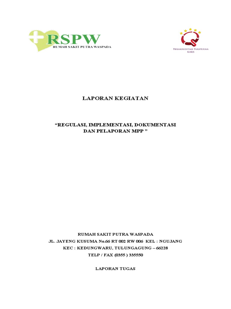 Laporan Pasca Pelatihan MPP | PDF | Pengembangan Diri | Sains & Matematika
