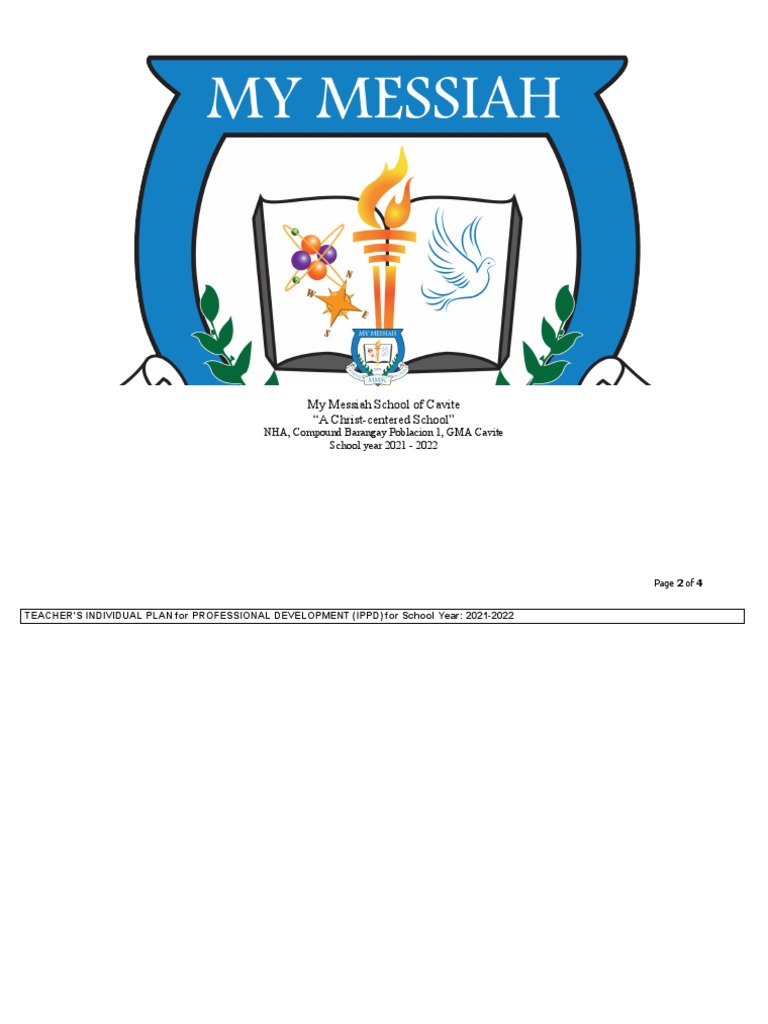 My Messiah School of Cavite "A Christ-Centered School" | PDF ...