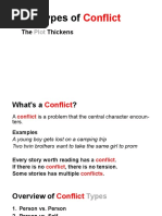 Hatchet Plot Diagram and Conflict Definitions | PDF | Plot (Narrative)