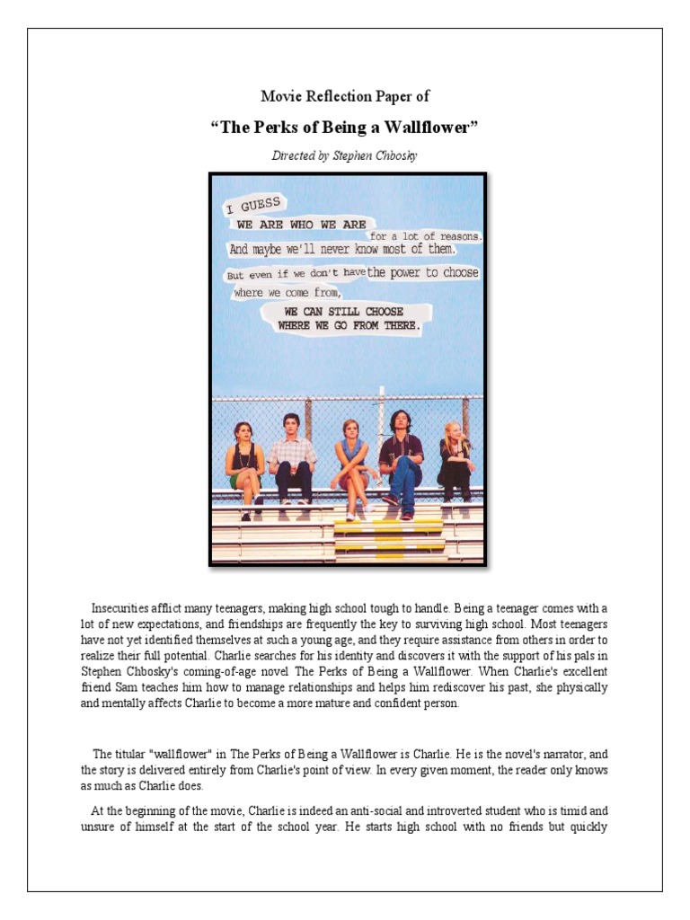 Movie Reflection Paper of | PDF