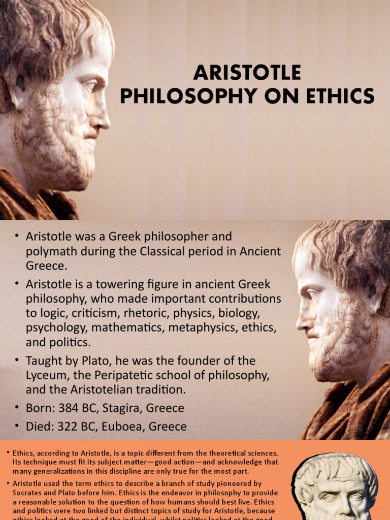 Aristotle – Nicomachean Ethics, Ethics of Happiness: An Analysis of ...
