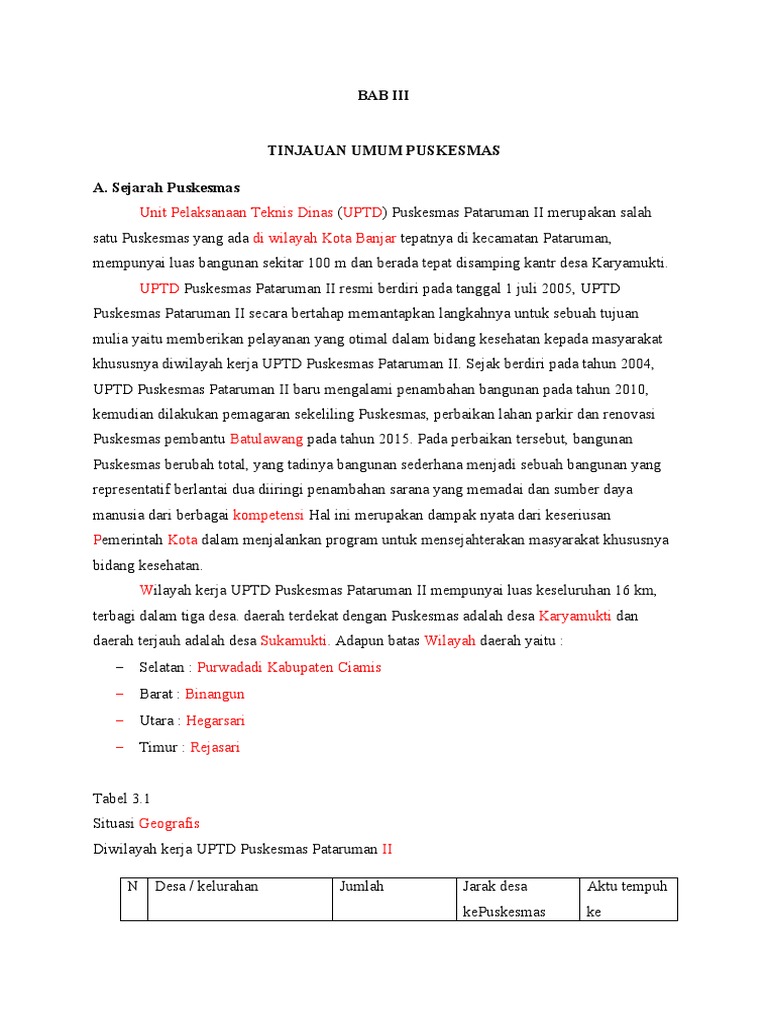 Laporan Bab Iii | PDF
