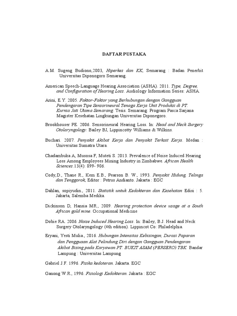 Daftar Pustaka | PDF