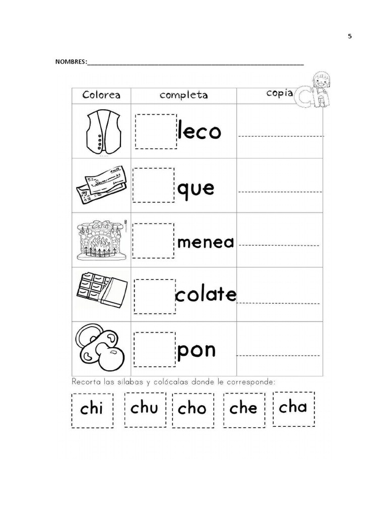 Cha Che Chi Cho Chu Fichas | PDF | Derecho