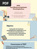Test Illinois de Aptitudes Psicolingüísticas Itpa | PDF | Memoria ...