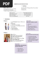 Meeting 1 - Greetings and Introductions | PDF | Linguistics