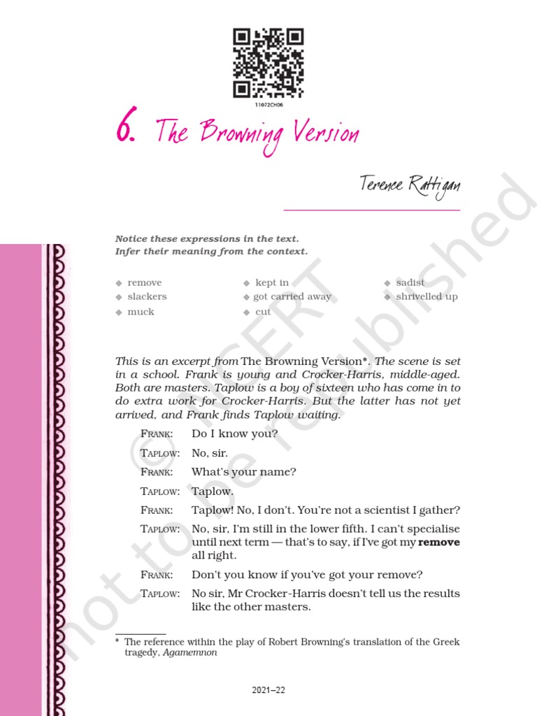 The Browning Version | PDF | Sadomasochism | Poetry