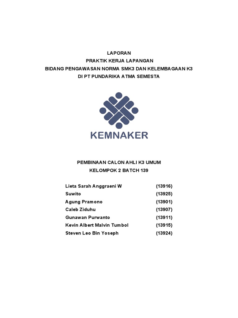 Laporan PKL Kelompok 2 Ak3u Batch 139 New Ok | PDF | Bisnis | Pengelolaan Keuangan & Uang