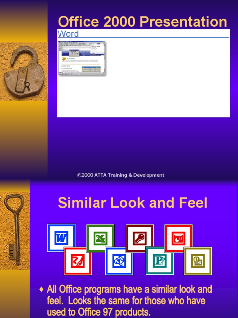 Ms Office Word Presentation | PDF | Microsoft Excel | Hyperlink